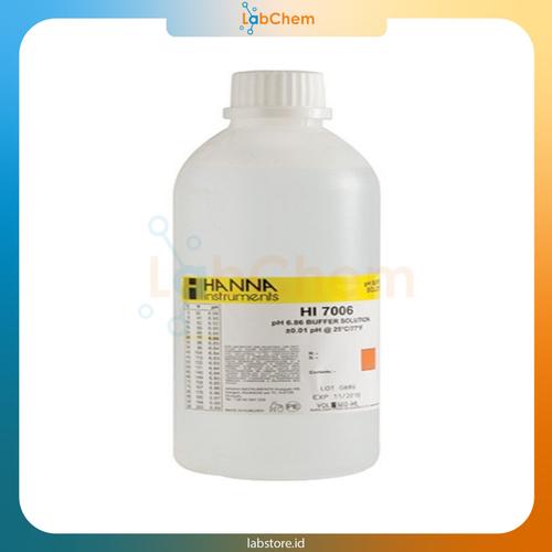 Jual Standar Kalibrasi Buffer Solution pH 6.86 500ml|Hanna HI7006L HI-7006L - Jakarta Utara ...