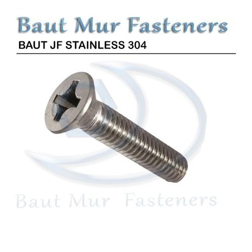 Jual Baut JF Stainless 304 M6 X 10mm - Jakarta Pusat - baut mur ...