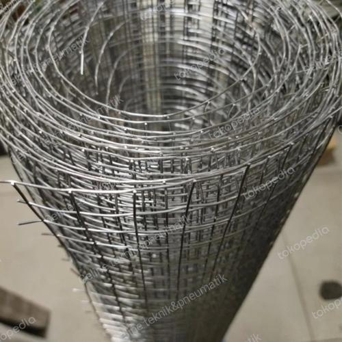 Jual WIREMESH STAINLESS 12MM x 12MM / KAWAT LOKET 1MM SS304 ROLLAN ...