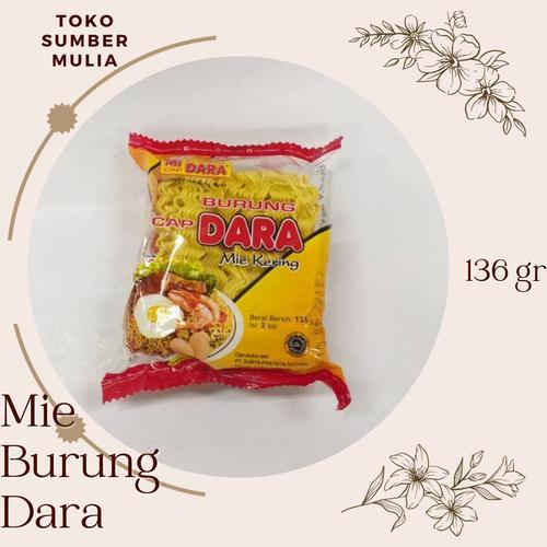 Jual Mie Kering Gandum Cap Burung Dara 136 gram - Kab. Malang - Sumber ...