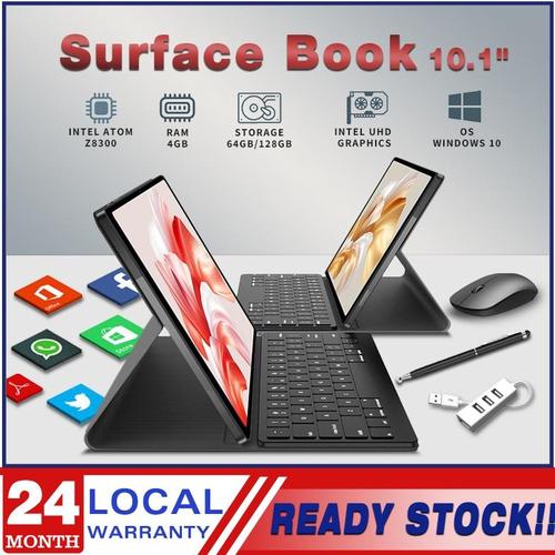 Jual Surface Book 2 In 1 Laptop Intel Quad Core Z8300 4gb Ram 128gb Rom ...