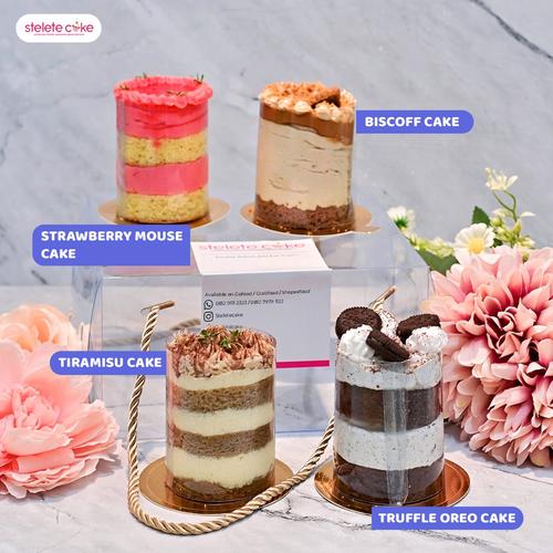 Jual Paket Mini Cake Viral / Kue Ultah / Birthday Cake / isi 4pcs ...