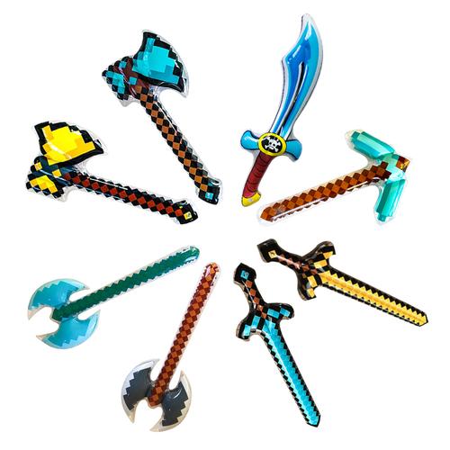 Jual Mainan Balon PVC Inflateable Minecraft BIG SIZE Pedang Kapak Pick ...