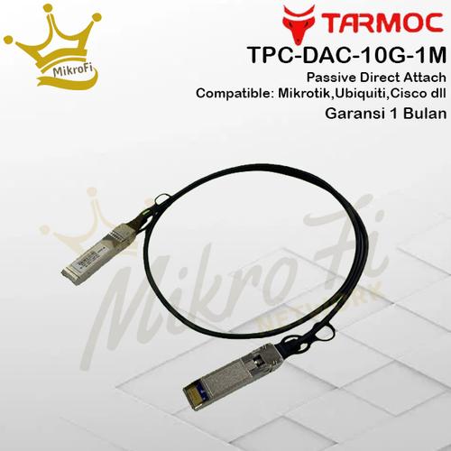Jual Tarmoc TPC-DAC-10G-1M | SFP+ Passive Direct Attach Cable 1 Meter ...