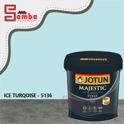 Jual JOTUN MAJESTIC SENSE 5136 ICE TURQOISE 2,5 Liter/ Cat tembok ...
