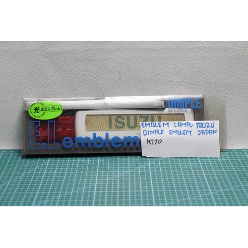 Jual Emblem Lampu Isuzu Dimple Emblem Japan - Kota Depok ...