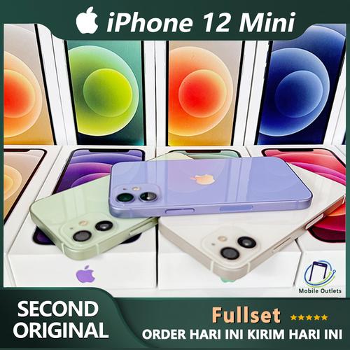 Jual Iphone 12 Mini Second Original hp iphone 12 mini seken ori - BLUE ...