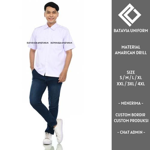 Jual Baju Kemeja PDL Lapangan Tactical Lengan Pendek Custom Bordir ...