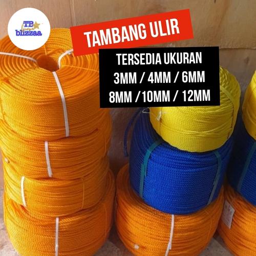 Jual Tali Tambang Plastik 3mm 4mm 6mm 8mm 10mm 12mm Eceran Tambang Ulir ...