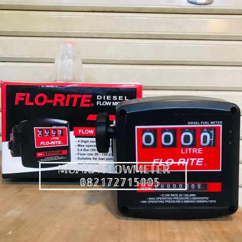 Jual Flowmeter Flo-rite 1 inch 4 digit meters - Jakarta Barat ...
