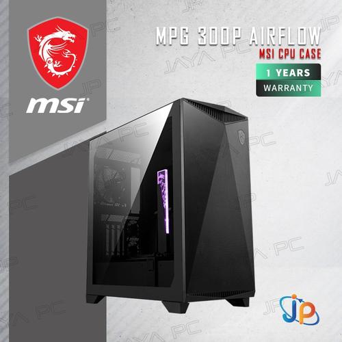 Promo MSI Gaming Case MPG Gungnir 300P Airflow - Tempered Glass Casing ...