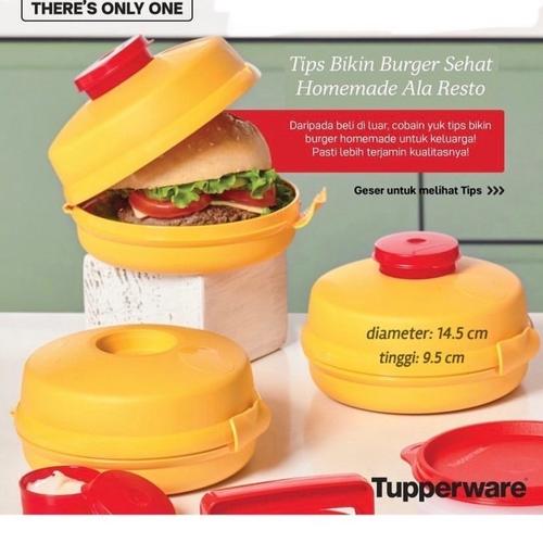 Jual Tempat Makan Tupperware Snack Buddy - Large Box-Biru - Jakarta ...