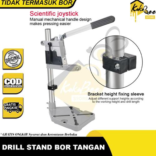 Jual NEW !!! Drill stand dudukan mesin bor tangan menjadi bor duduk ...