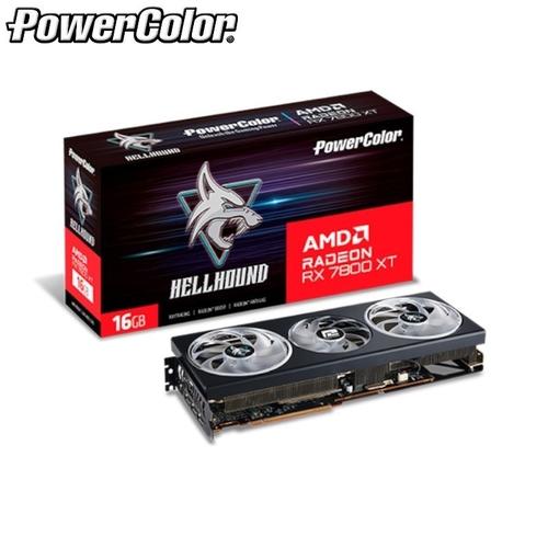Jual POWERCOLOR AMD RADEON RX 7800 XT HELLHOUND OC 16GB GDDR6 - Kab ...