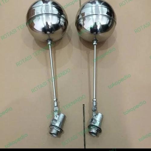 Jual FLOATING VALVE PELAMPUNG TANGKI STAINLESS STEEL 304 DRAT 1/2" INCH ...