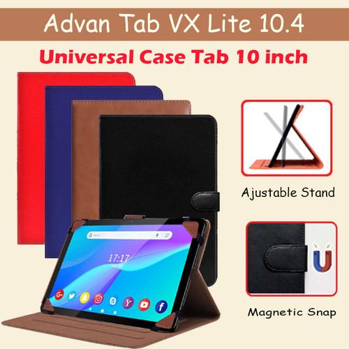 Jual Advan Tab VX Lite 10.4 Book Cover Leather Case Stand Kesing Flip ...