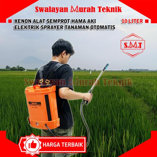 Jual Alat Semprot Hama Aki XENON 10 Liter Elektrik Sprayer Tanaman ...