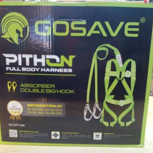 Jual full body harness absorber double lanyard big hook gosave - Kota Medan - Hokky technical ...