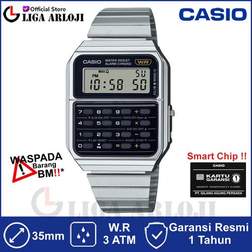 Promo CASIO CA-500WE-1ADF Jam Tangan Calculator / Kalkulator CA500 ...