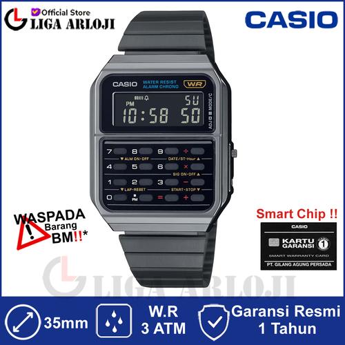 Promo CASIO CA-500WEGG-1BDF Jam Tangan Calculator / Kalkulator CA500 ...