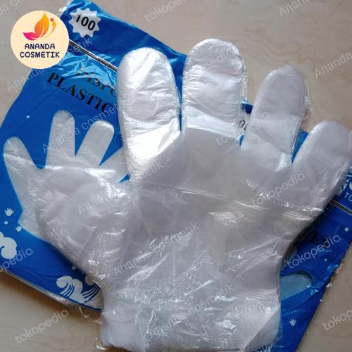 Jual SARUNG TANGAN PLASTIK ISI 100 - MAKANAN - DISPOSABLE PLASTIC ...