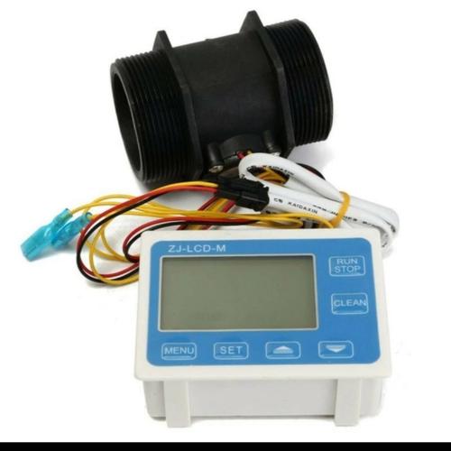 Jual Digital Flow Meter Control ZJ-LCD-M +Flow Sensor 2 inch - Tanpa Adaptor - Jakarta Barat ...