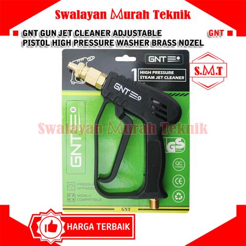 Jual GNT Gun Jet Cleaner Adjustable Pistol High Pressure Washer Brass ...