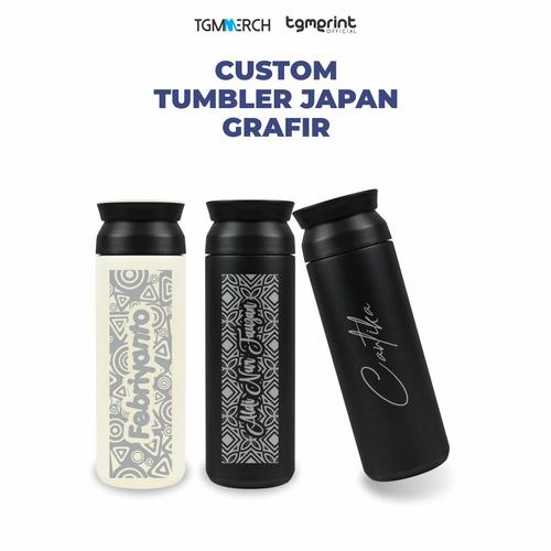 Jual Custom Tumbler Travel Japan termos Suhu | botol Minum Grafir ...