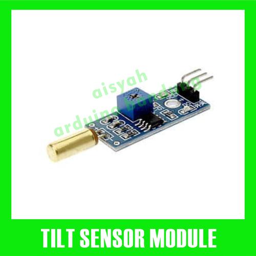 Jual Tilt Sensor Module Tilt Switch Angle sensor Module Ball Switch ...
