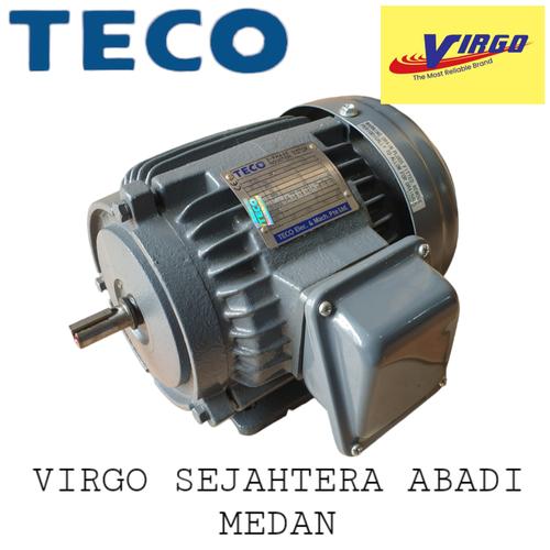 Jual TECO 0.75 HP 0.55KW DINAMO ELEKTRO MOTOR 3 PHASE 380 VOLT 2 P 2750 RPM - Kota Medan - VIRGO ...