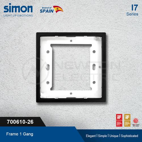 Jual Simon i7 Black - Frame 1-Gang (Hitam) - Jakarta Barat - Toko ...