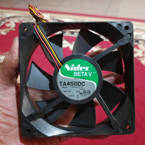 Jual FAN AXIAL NIDEC BETA V A34452-57 48V DC 0.12A 12CM - Kab ...
