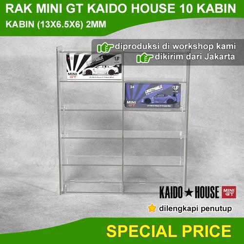 Jual Rak display akrilik Mini GT Kaido House 10 kabin DIY - DIGANTUNG ...