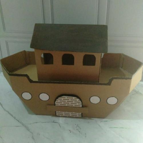 Jual miniatur bahtera nabi nuh/ tugas prakarya/ mainan DIY - Kota Depok ...