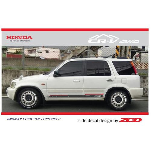 Jual Sticker side decal honda CRV gen 1 gen1 by ZCD modified - Kota ...