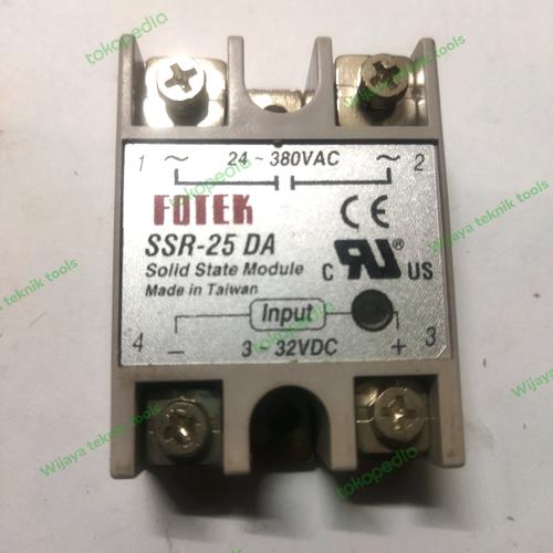 Jual fotex ssr 25da solid state relay - Kota Tangerang - Wijaya teknik ...