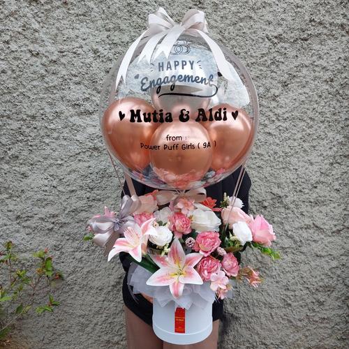 Jual Balon Bouquet Buket Bunga Large (L) Wisuda/UlangTahun/Grand ...