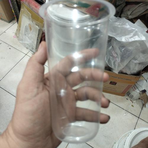 Jual Gelas Oval 22oz Bening Cup Plastik Bulat Round cup oval 22 oz ...