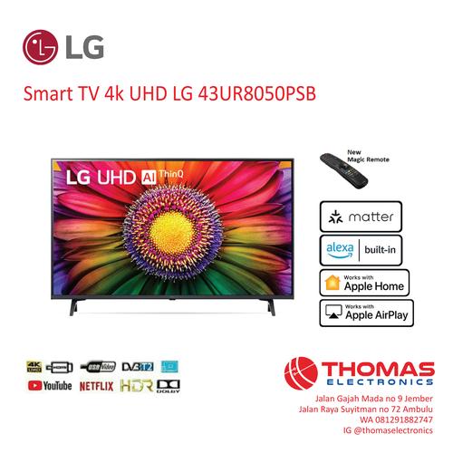 Jual Smart Led TV LG 43 Inch 43UR8050PSB 43 UR 8050 PSB 4K UHD Garansi ...