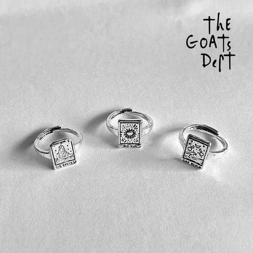 Jual The Goats Dept - Tarot Sign Rings Original / tgd921 cincin lambang ...
