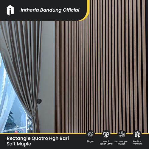 Jual Wall Panel BALIAN - I17 Soft Maple Rectangle Quatro High Bar ...