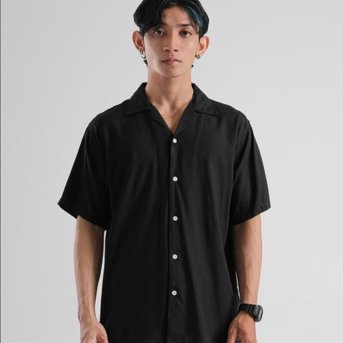 Jual Hamata Studios - ALPEN Bowling Shirt Black - XL - Kota Denpasar ...