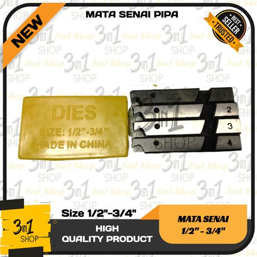 Jual Mata Senai Pipa Drat 1/2" - 3/4" / Mata Pisau Senai 1/2 inch 3/4 ...