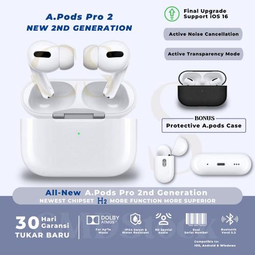 Jual myPods Pro 2 / 2nd Gen With H2 Chip & Wireless Charging Final ...