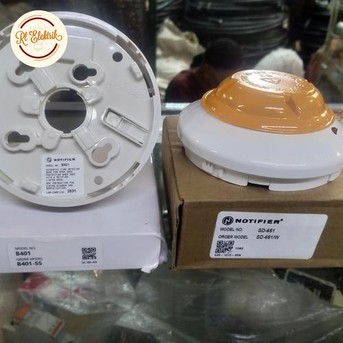 Jual Smoke Detector Notifier SD651 + Base B401 Notifier - Jakarta Pusat ...