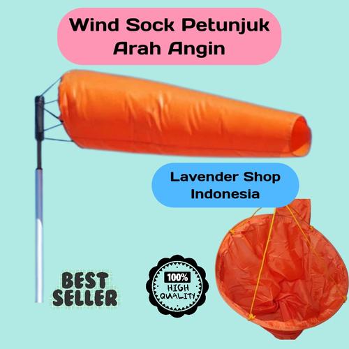 Jual Wind Sock Petunjuk Arah Angin / Windsock 60 cm / windsok - Jakarta ...
