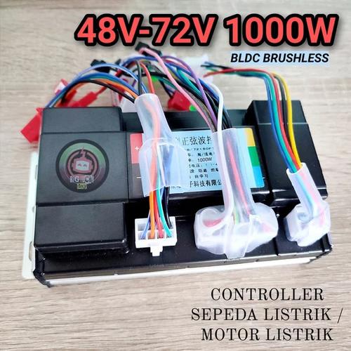 Jual CONTROLLER SEPEDA LISTRIK / MOTOR LISTRIK 48V-72V 1000W BLDC ...