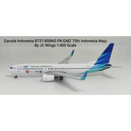 Jual Garuda Indonesia B737-800NG PK-GMZ 75th Indonesia Maju By JC Wings ...
