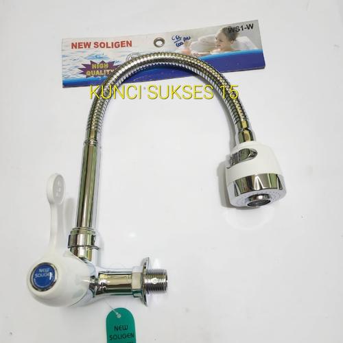 Jual Kran Angsa Flexibel SOLIGEN Engkol / Kran Cuci Piring SOLIGEN 1/2 ...