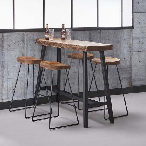 Jual Meja Caffe Kayu jati/Meja Barstool/Meja Bar Full set Uk-120*35*85 ...